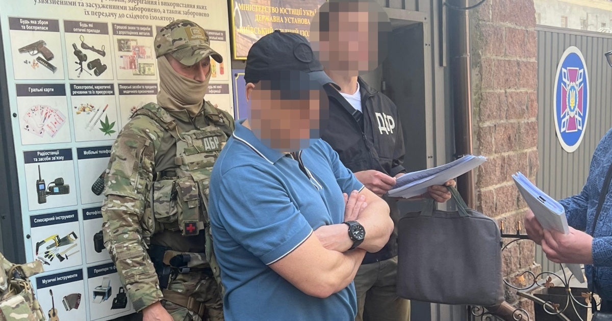 Borysov, the former head of the Odesa TRC, was detained again
