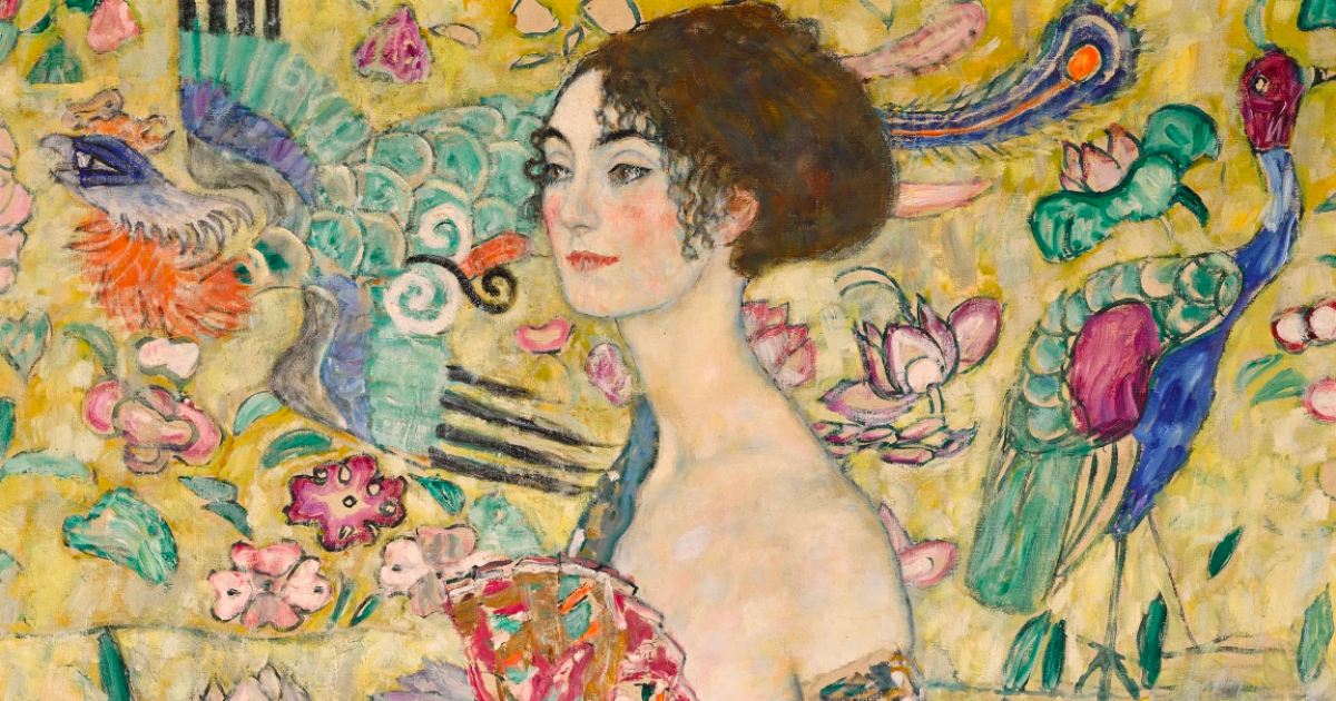 Густав Клімт - Даму з віялом продадуть на аукціоні