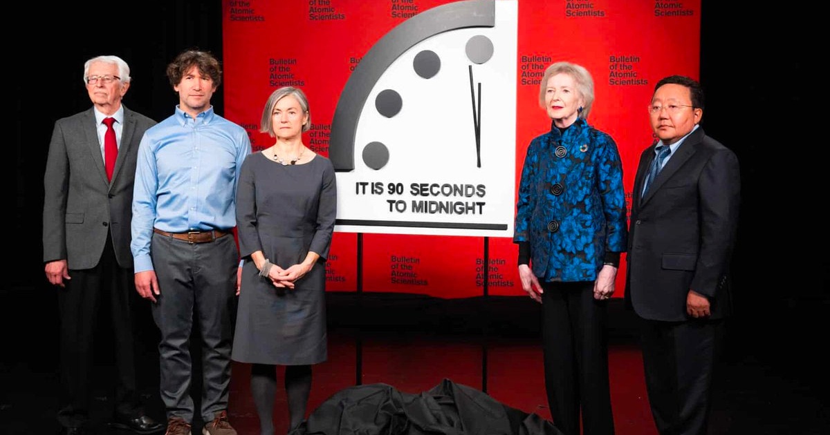 Doomsday Clock Moved 10 Seconds Forward to Nuclear Apocalypse Due to ...