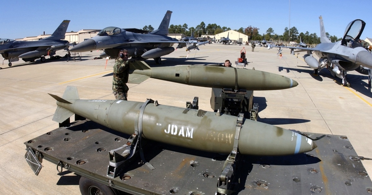 JDAM bombs are provided to Ukraine by the United States of America
