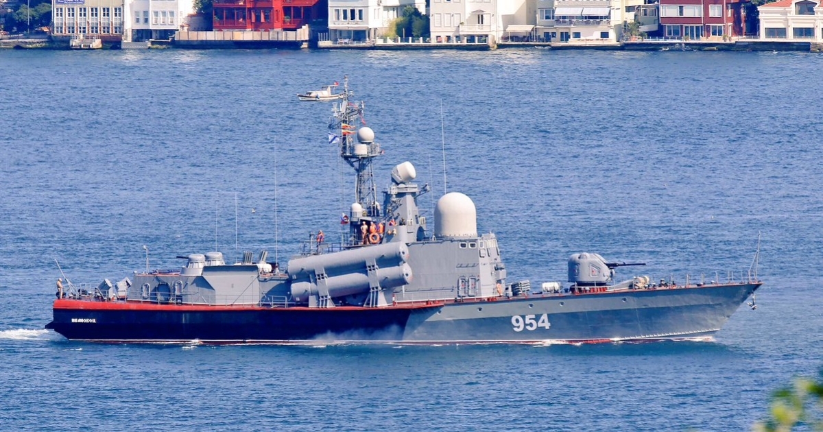 Special unit Group 13 sank the Russian missile boat Ivanovets
