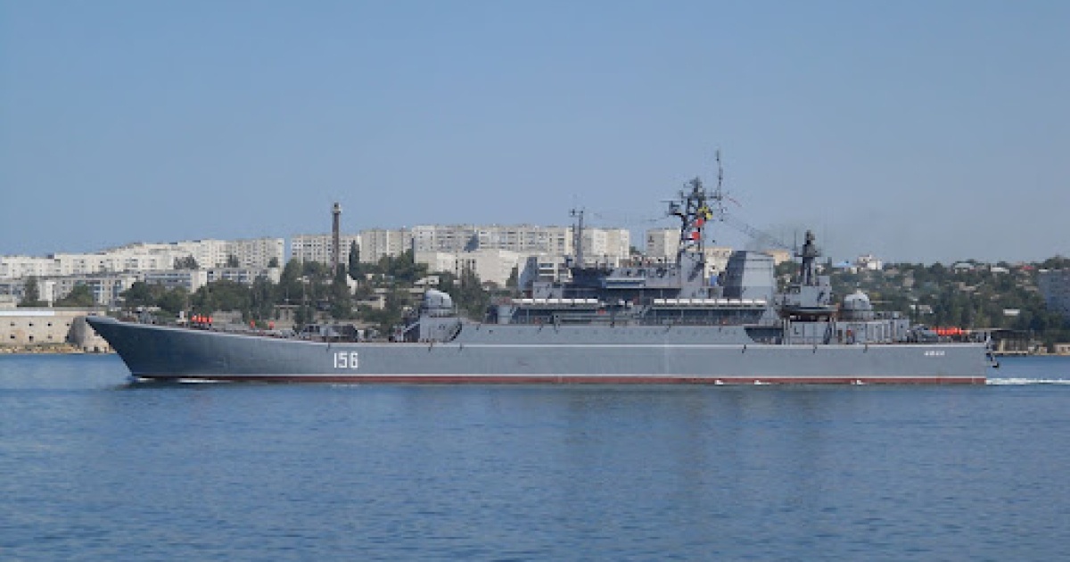 The Defense Forces critically damaged the Russian amphibious assault ...