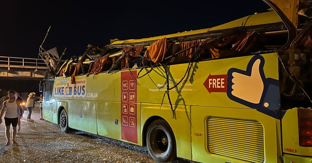 A bus with Ukrainians got into an accident in Romania