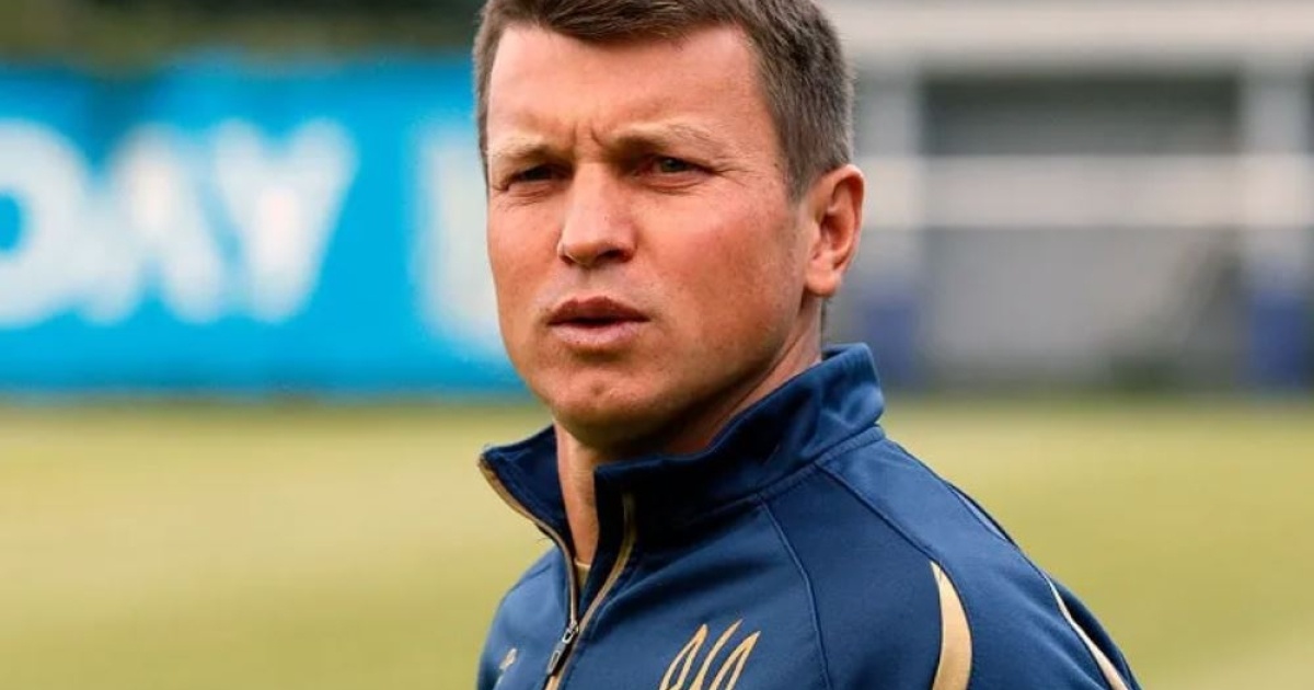 Ruslan Rotan became the coach of the Ukrainian national football team