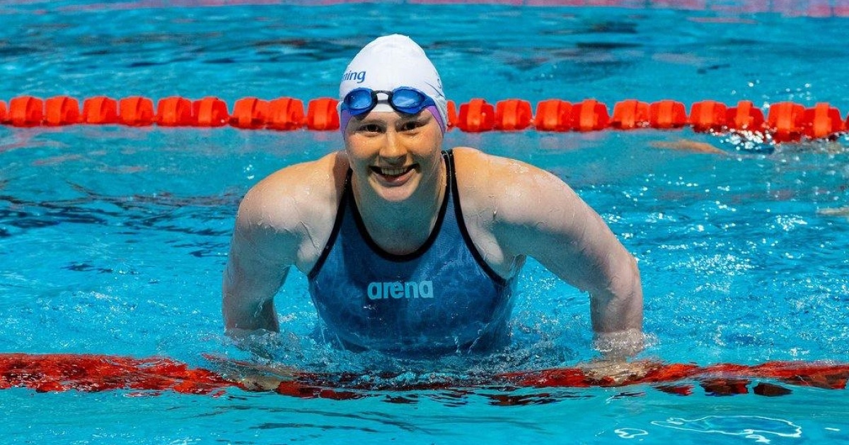 Swimmer Anna Gontar took bronze at the 2024 Paralympics