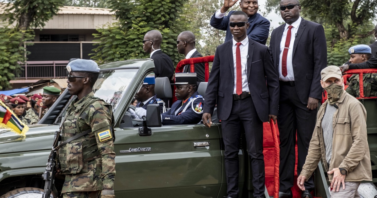 Russia in Africa — instead of the Wagnerians, there is a Redut and a Convoy