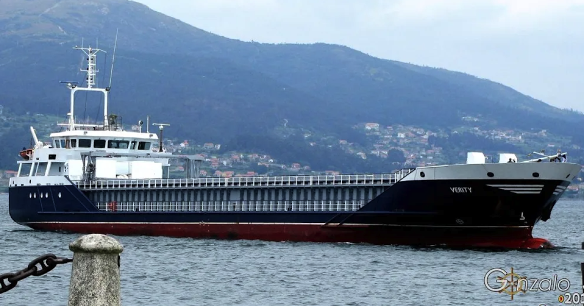 Two cargo ships — Polesie and Verity — collided off the coast of Germany