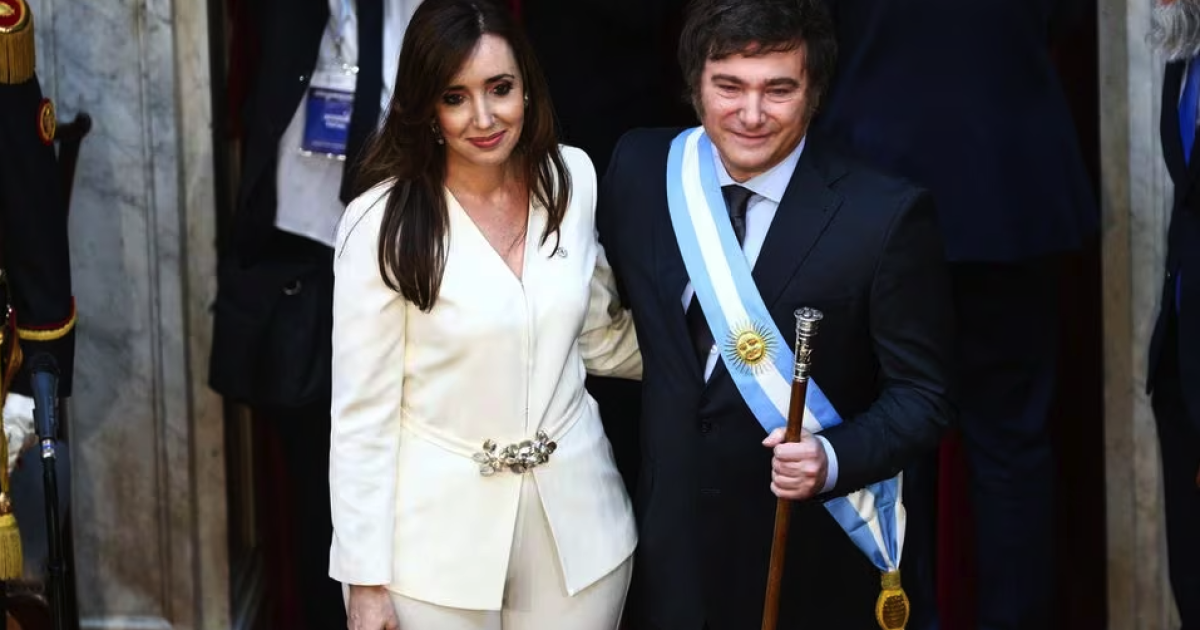 The President of Argentina, Javier Millay, took the oath