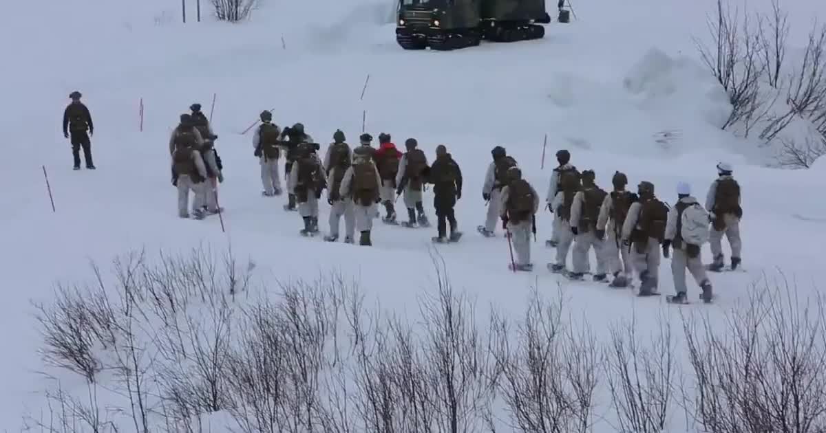 Large-scale military exercises began today in the north of NATO