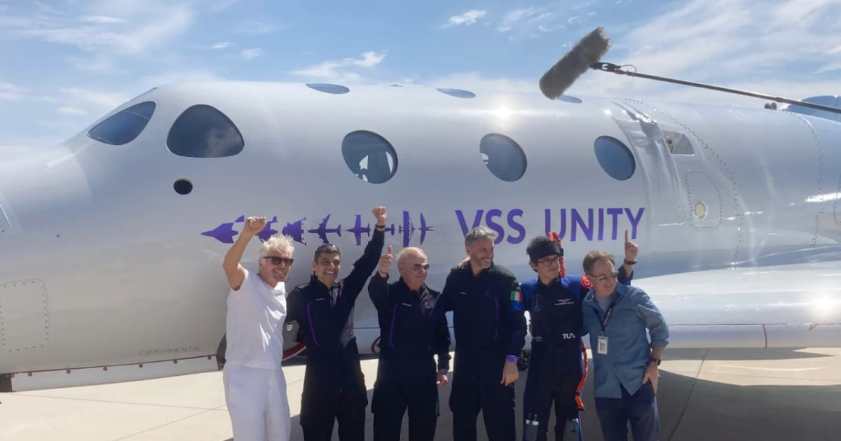 Virgin Galactic провела останній політ космоплана VSS Unity