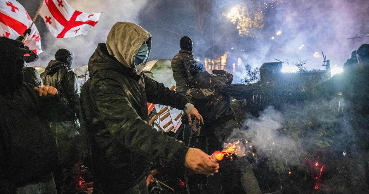 Protests in Georgia — Georgia passes laws against activists