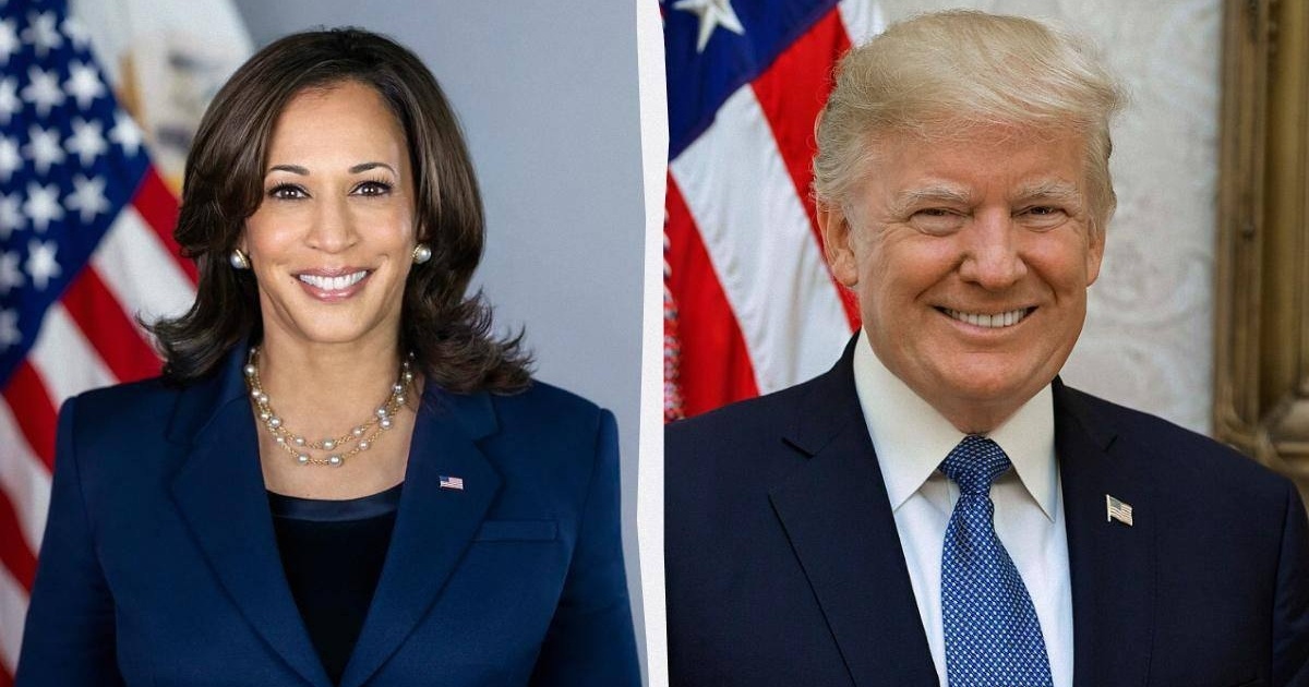 Elections in the USA — the votes for Trump and Harris were equal
