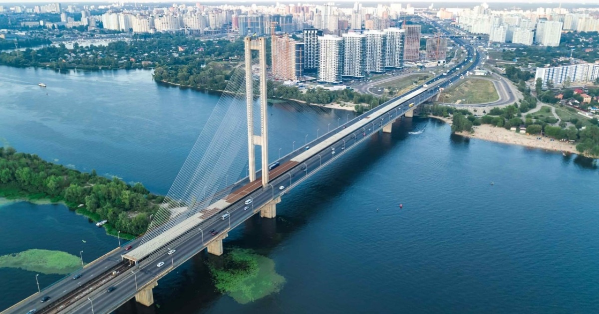 Kyivʼs South Bridge to be partially opened for traffic