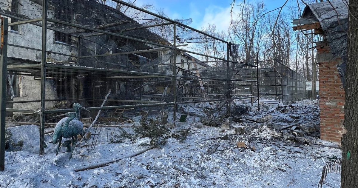 Russians hit an eco-park near Kharkiv and a high-rise building in ...