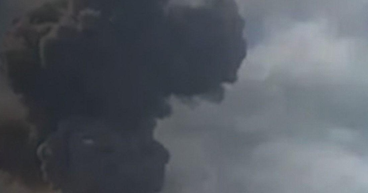 Khokholska Oil Terminal — Ukrainian military strikes military ...