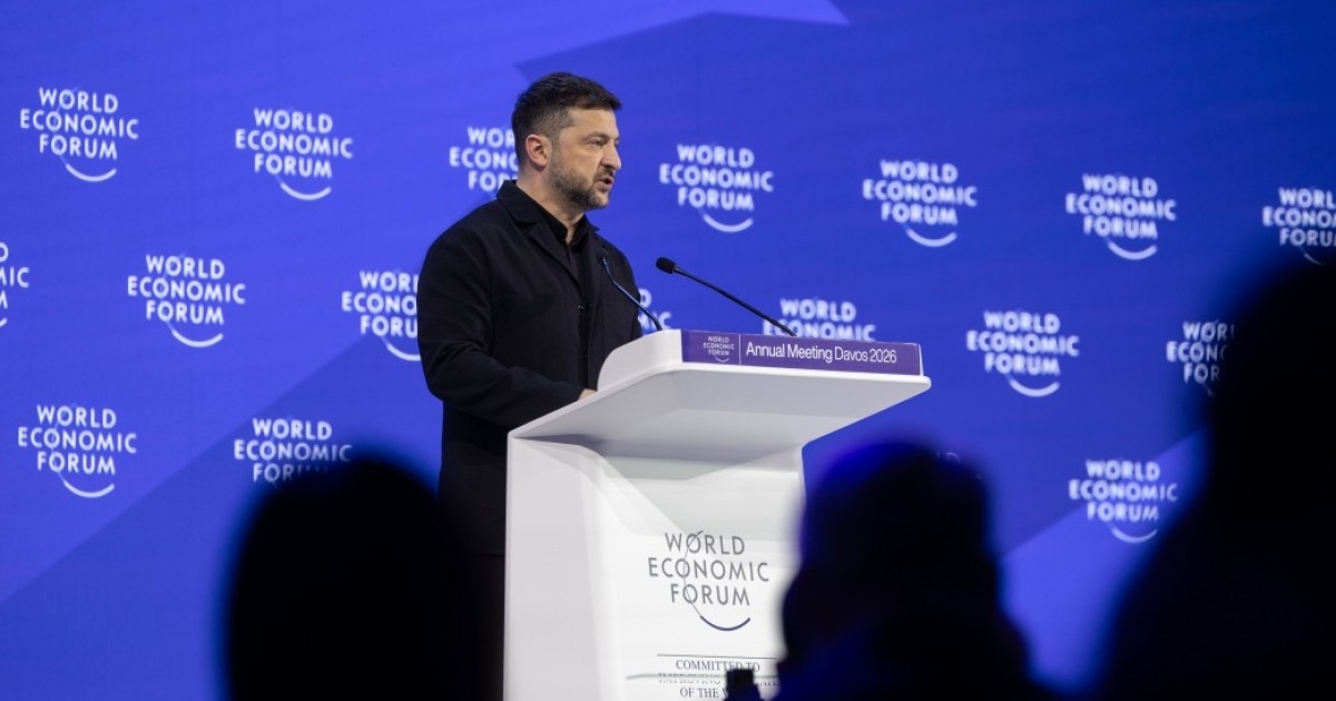 Speech by Volodymyr Zelensky in Davos on January 22, 2025
