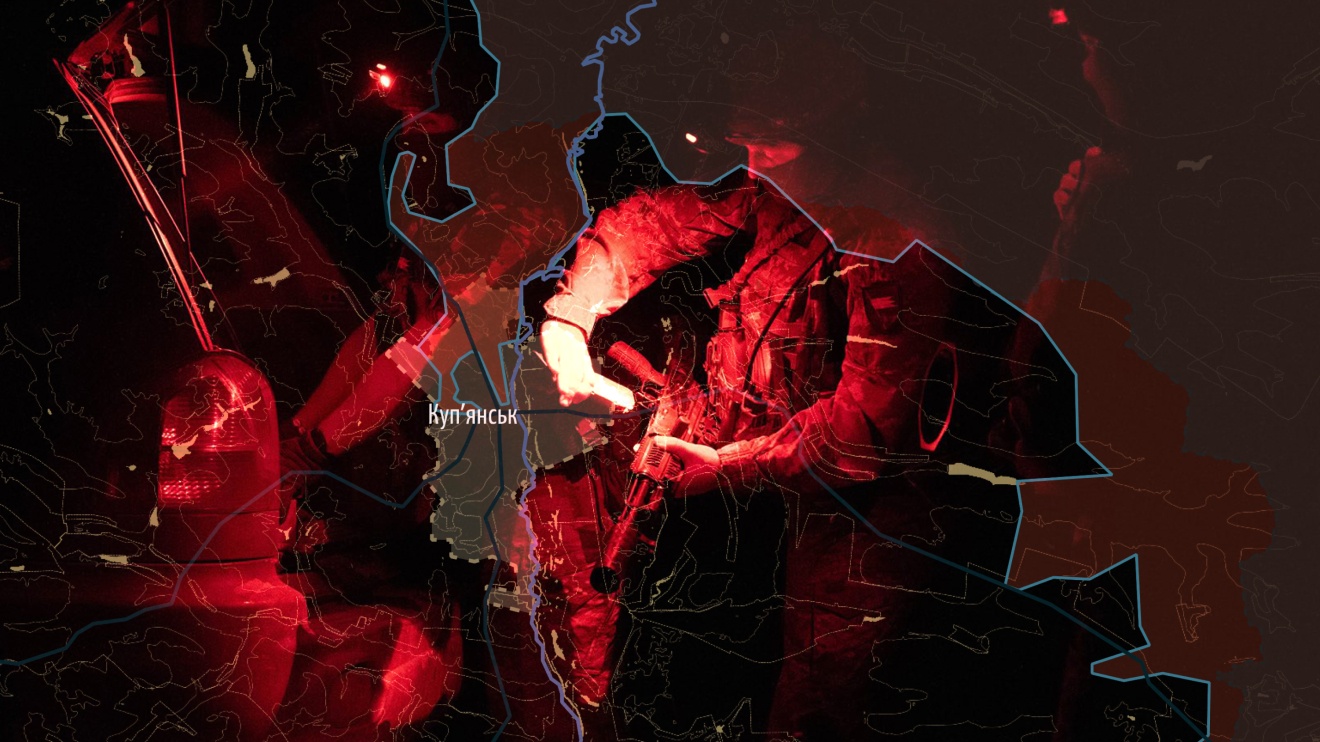 The Russians are advancing on Kupyansk both above ground and ...