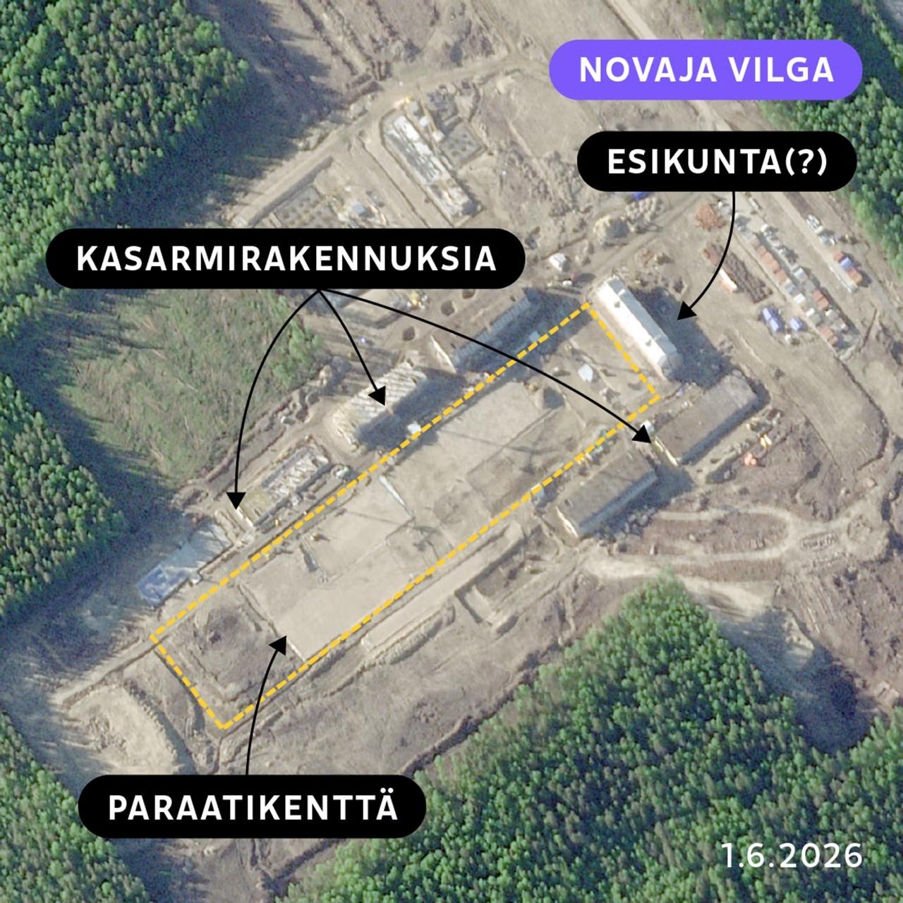 Russia is building a new military base near the border with Finland ...