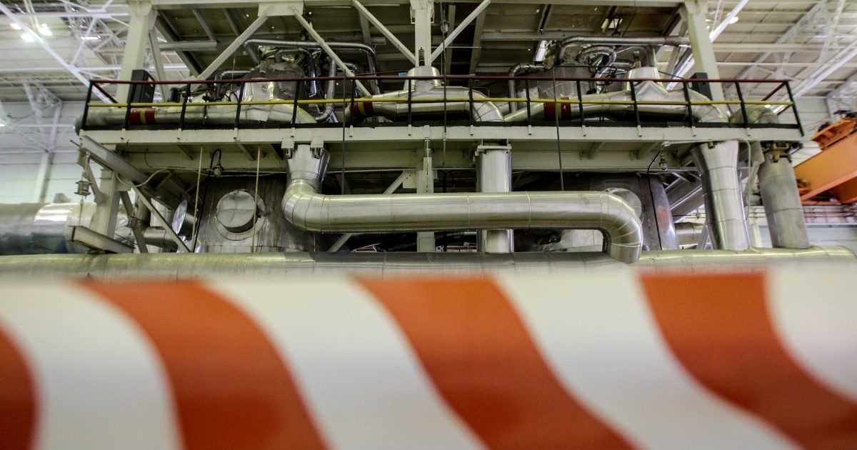 The last line that connected the station to Ukraine was unlocked at the ...