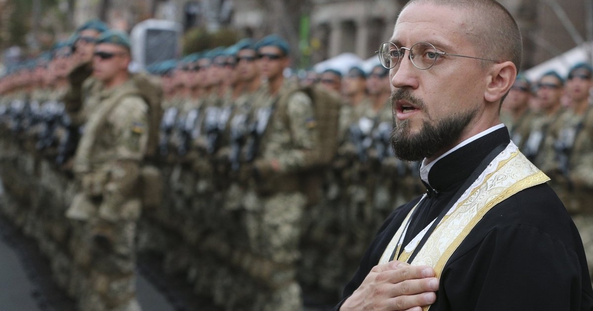 Military chaplain — Ukrainian chaplains completed their training in Britain