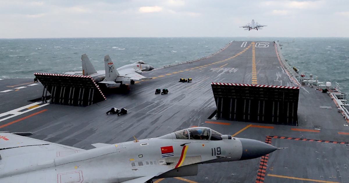 The Chinese army has begun large-scale exercises around Taiwan