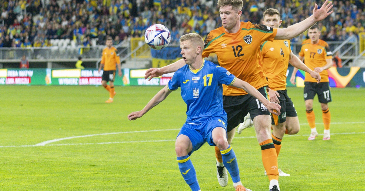 The national football team of Ukraine — "Lvivske" brought Ukrainian ...