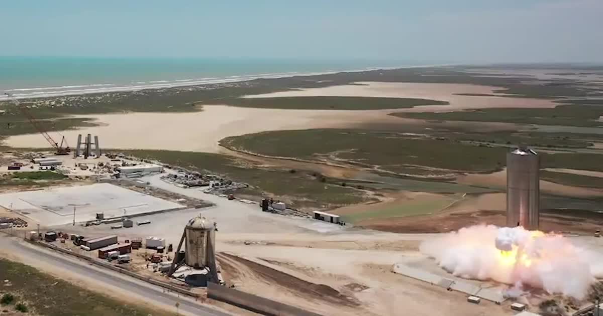 Корабель Starship SN6 від SpaceX успішно злетів на 150 метрів ...
