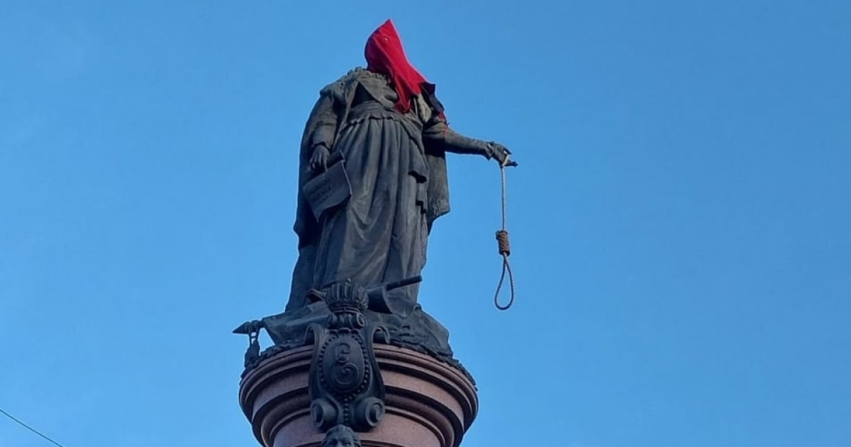 Where will the monument to Catherine be moved in Odesa — the city ...