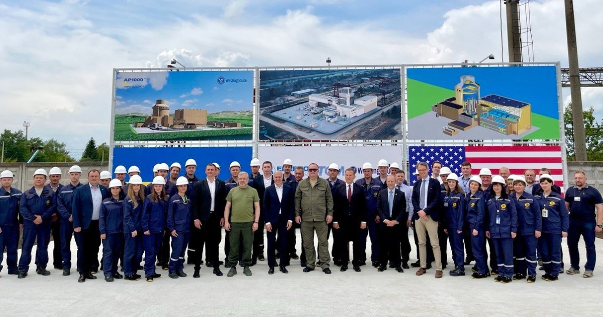 Nine nuclear power units will be built in Ukraine using Westinghouse ...