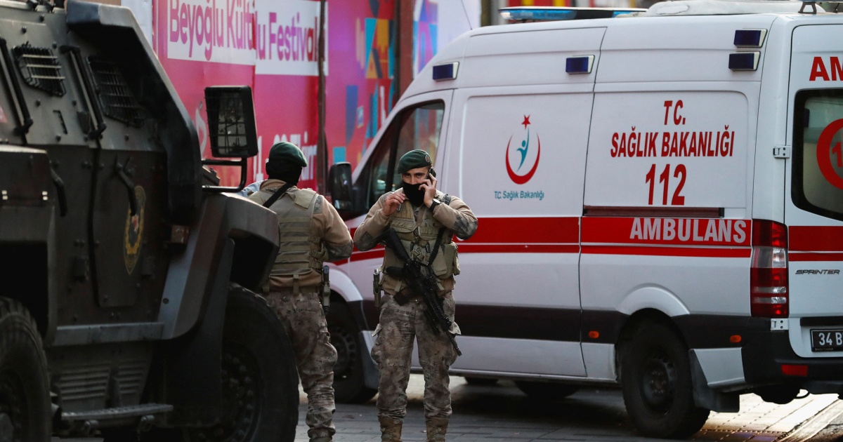 Terrorist attack in Istanbul — 17 people suspected of a terrorist ...
