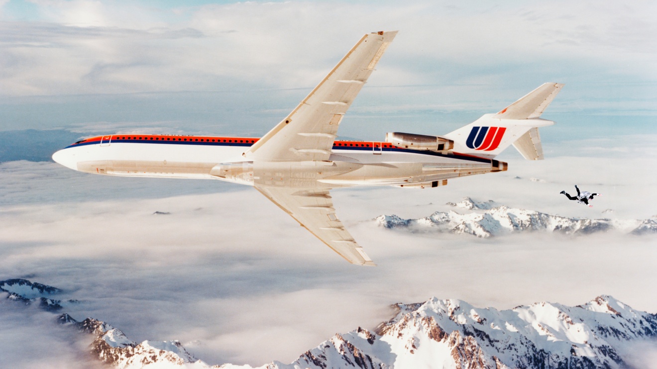 D. B. Cooper stole a plane in the USA in 1971 and was not caught ...