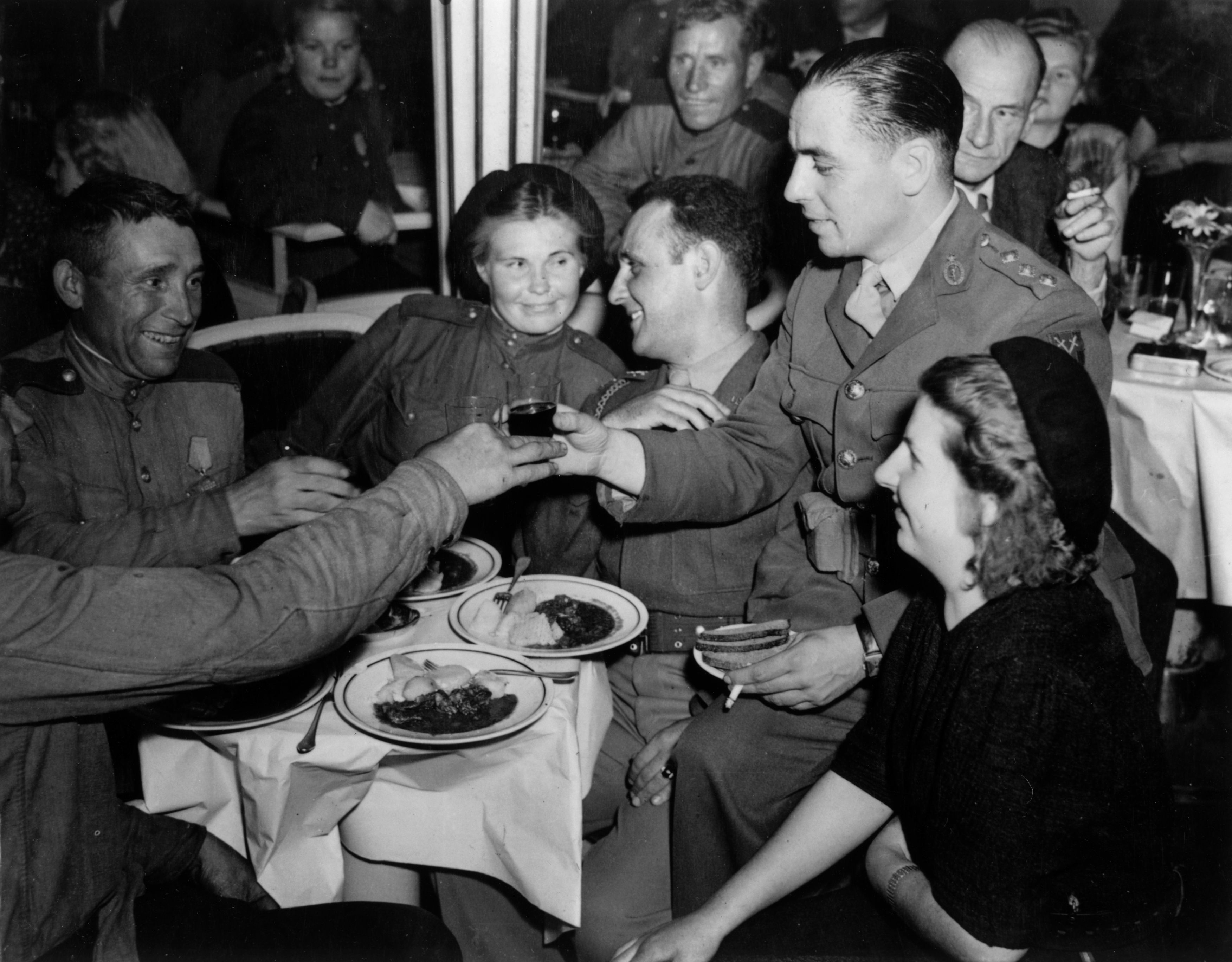 Alcohol helped in the war if it was consumed in moderation. This ...