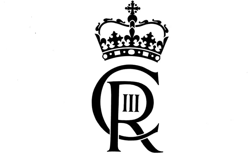 What the royal monogram of Charles III looks like — the image has been ...