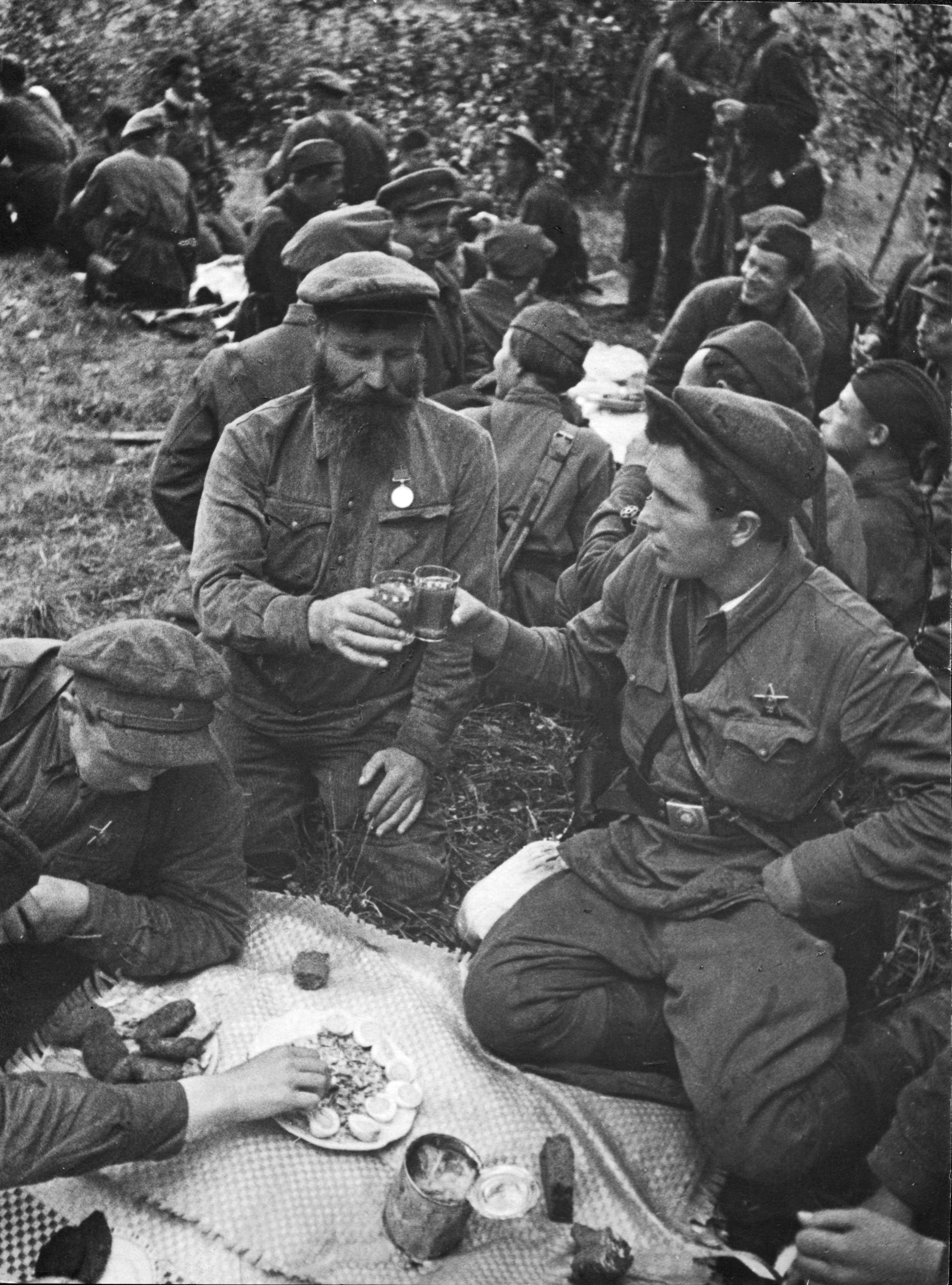 Alcohol helped in the war if it was consumed in moderation. This ...