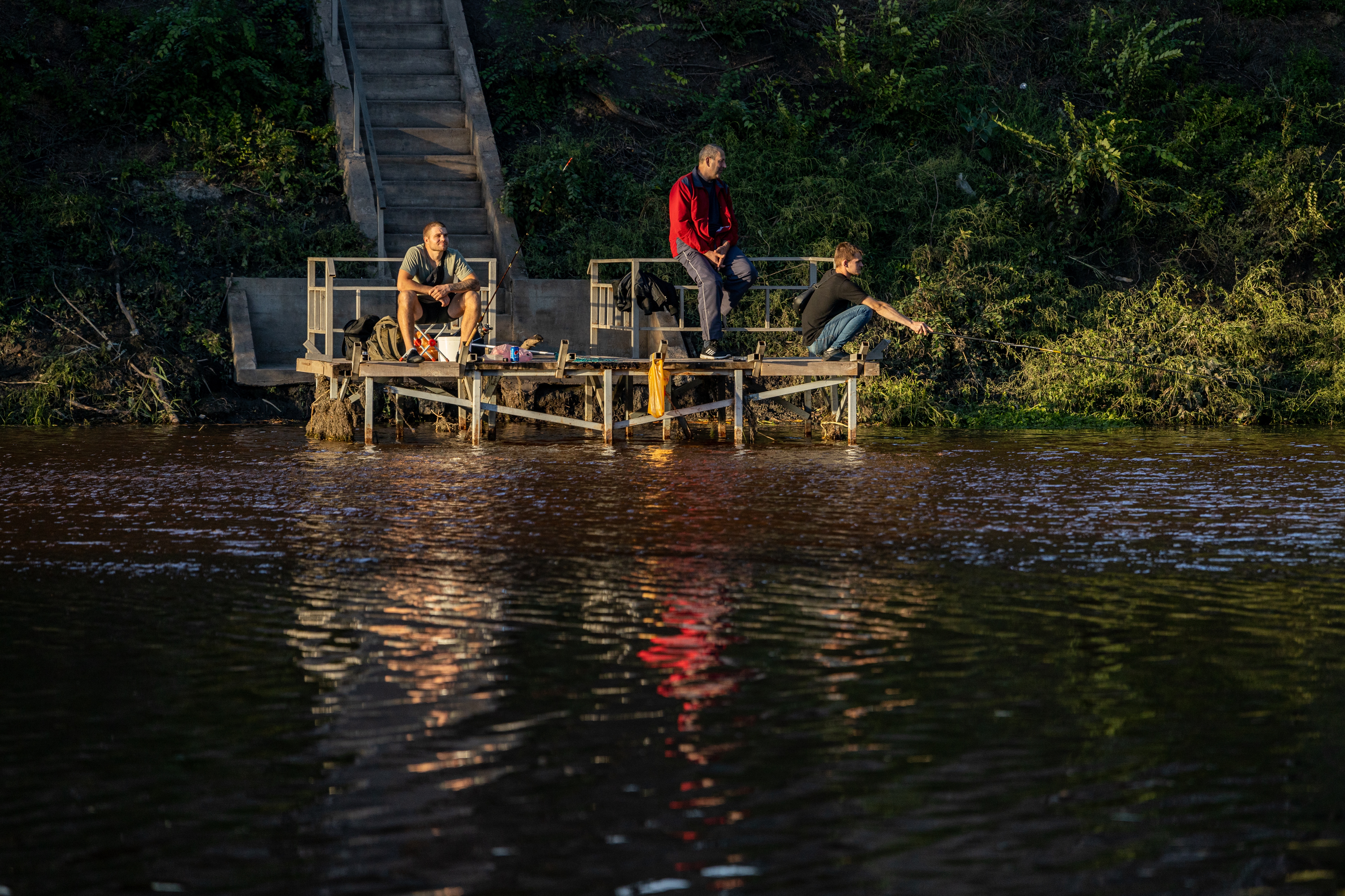The Russians bombed the dam of the Ingulets River in Kryvyi Rih: the ...